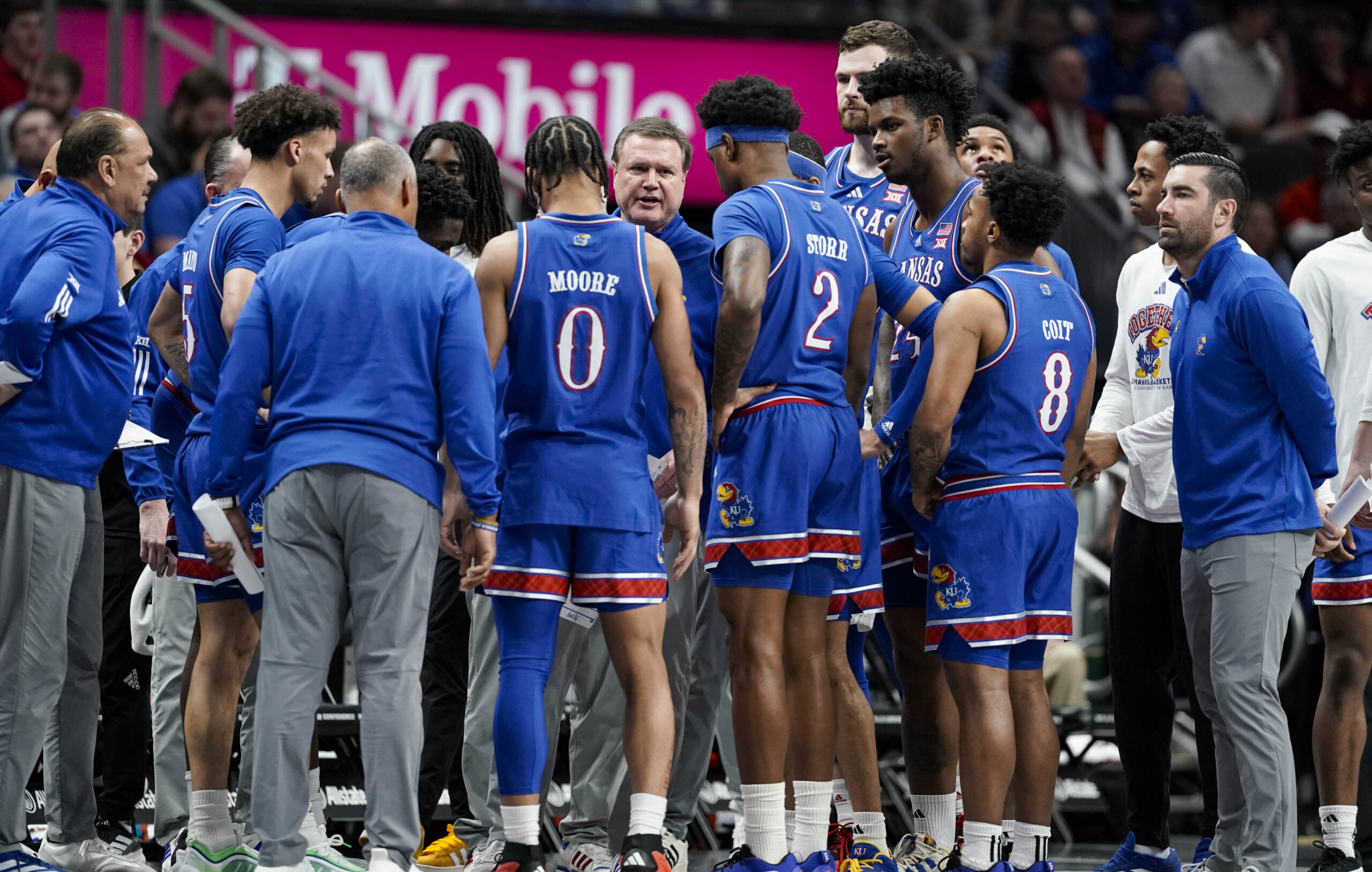Bracket experts forecasting tough draws for KU men’s basketball team on ...